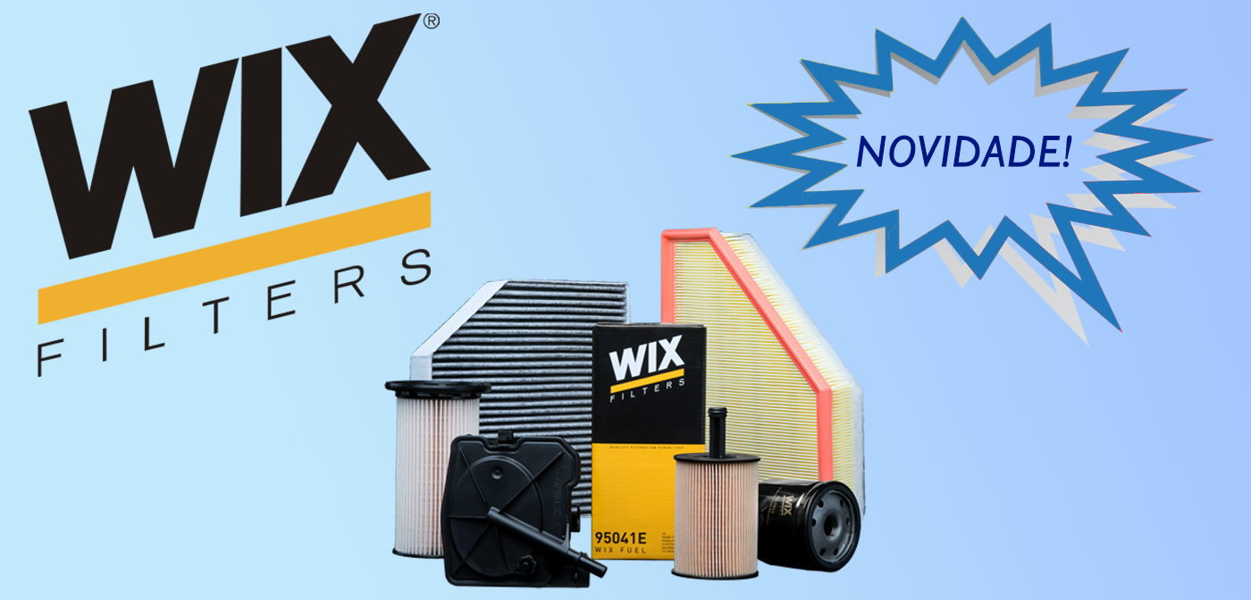 NOVIDADE! Filtros WIX