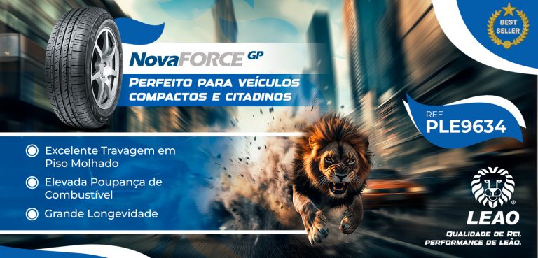 Nova Force GP – O best-seller dos Pneus LEAO!